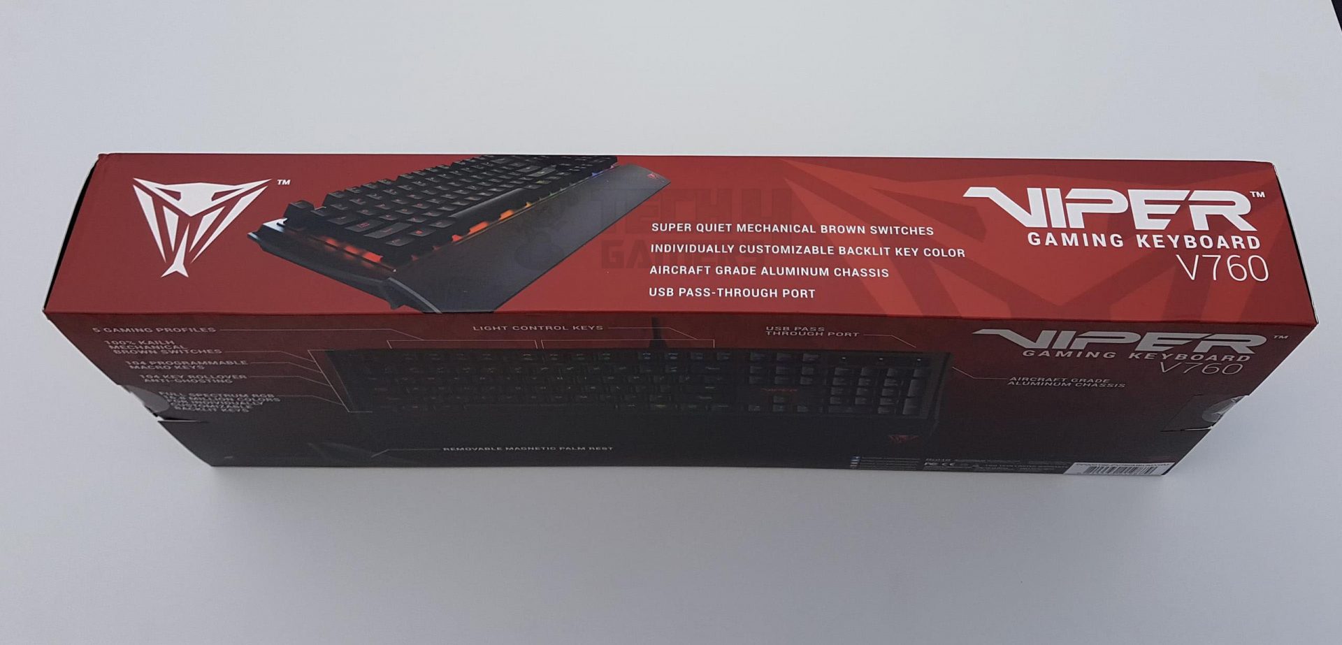 Patriot Viper V760 RGB Mechanical Gaming Keyboard Review