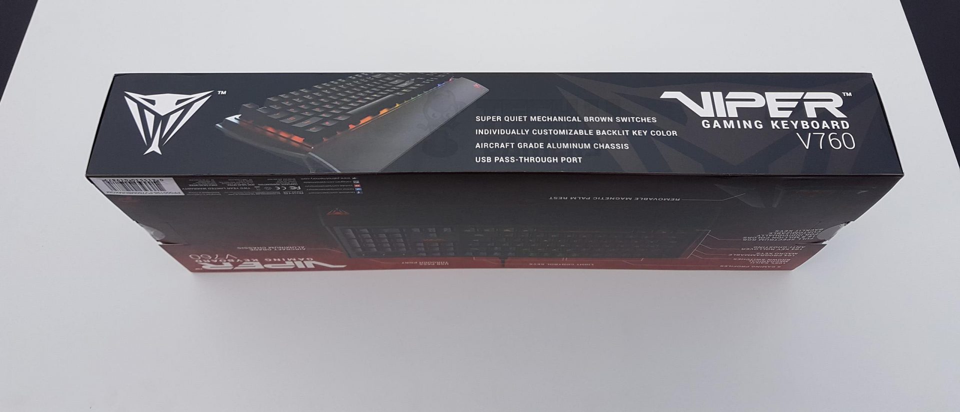 Patriot Viper V760 RGB Mechanical Gaming Keyboard Review