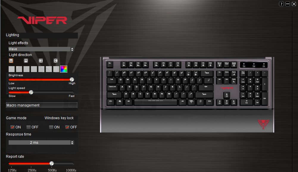 Patriot Viper V760 RGB Mechanical Gaming Keyboard Review