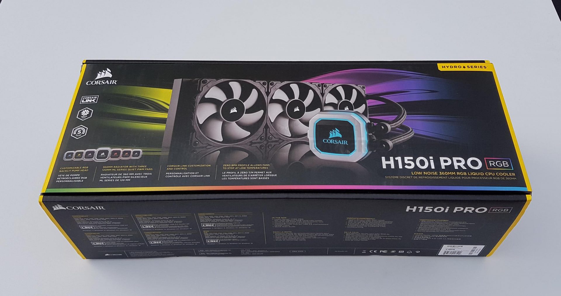 Corsair Hydro Series H150i Pro RGB Liquid CPU Cooler Review - Tech4Gamers