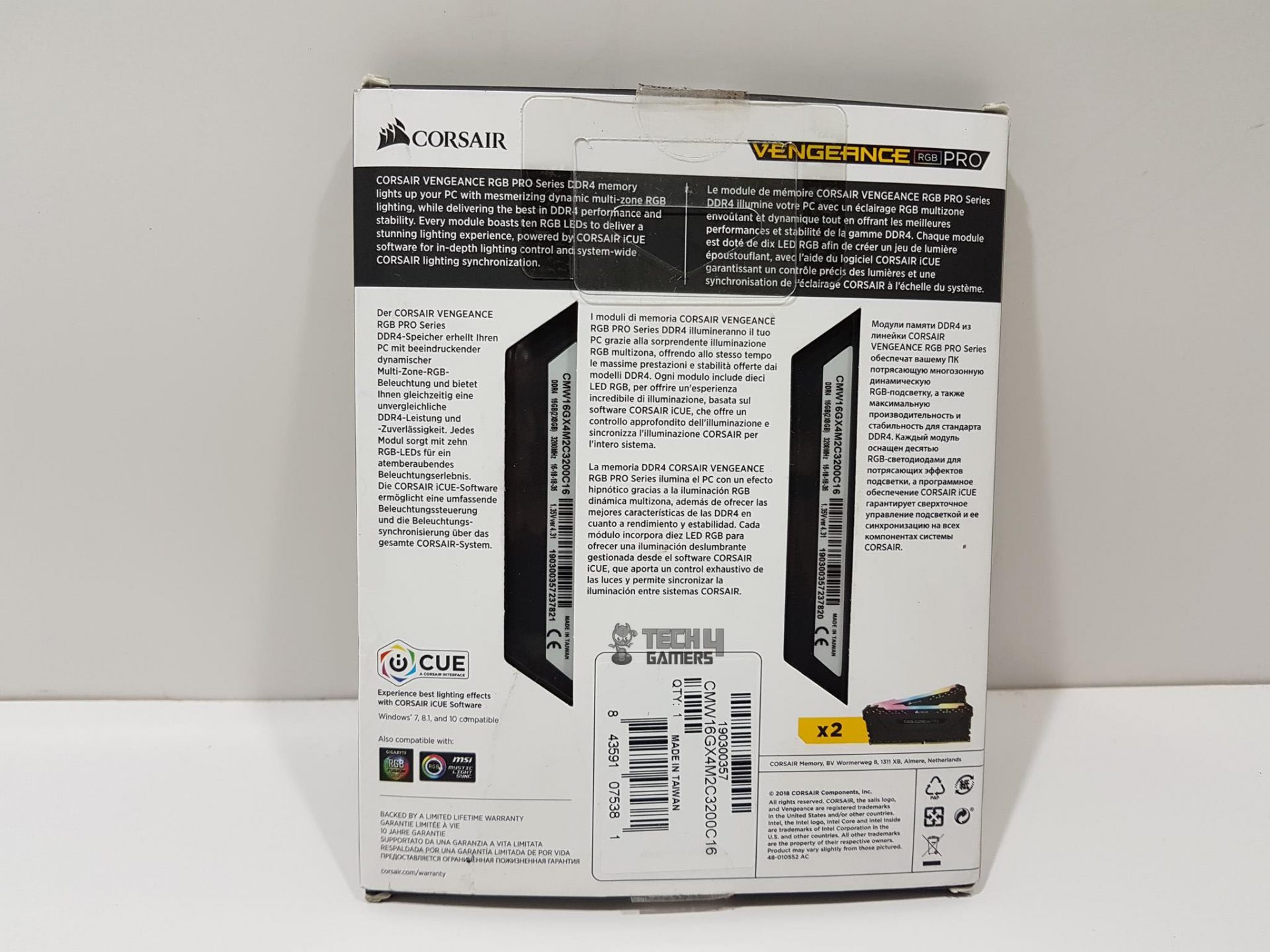Corsair Vengeance RGB Pro Review - 16GB with 3200MHz - Tech4Gamers