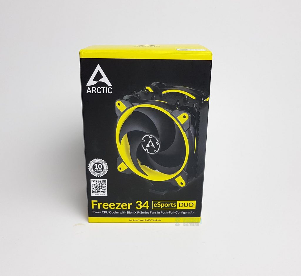 Arctic Freezer 34 - Yellow CPU Cooler Review - Tech4Gamers