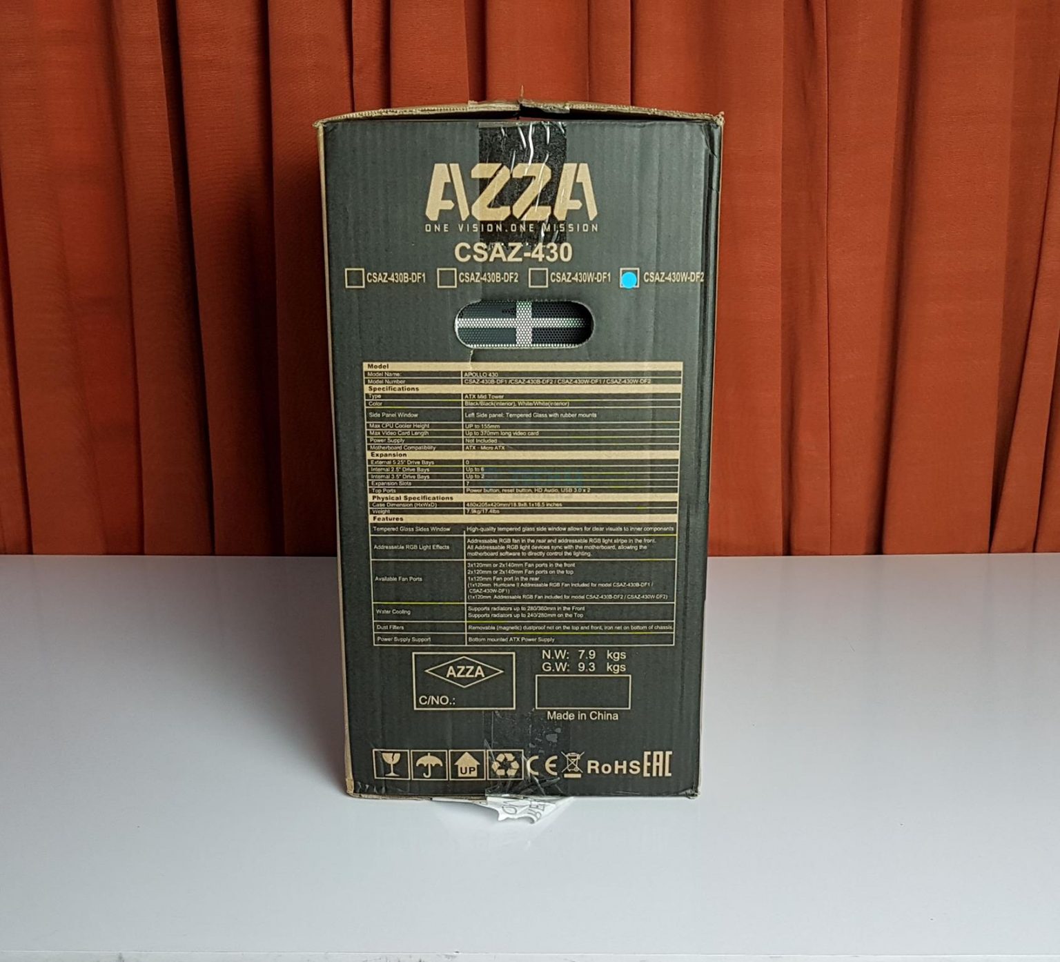 AZZA Apollo 430 Review: Unboxing + Benchmarks - Tech4Gamers