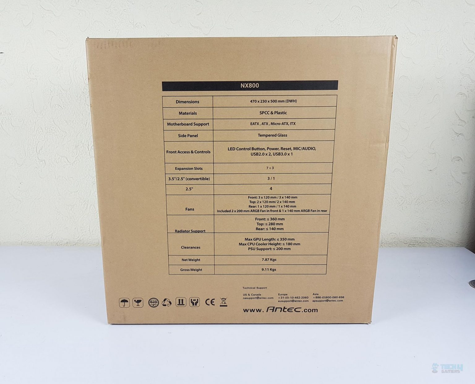 Antec NX800 Review: Unboxing & Benchmarks - Tech4Gamers