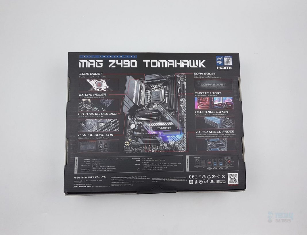 MSI Mag Z490 Tomahawk Review - Tech4Gamers