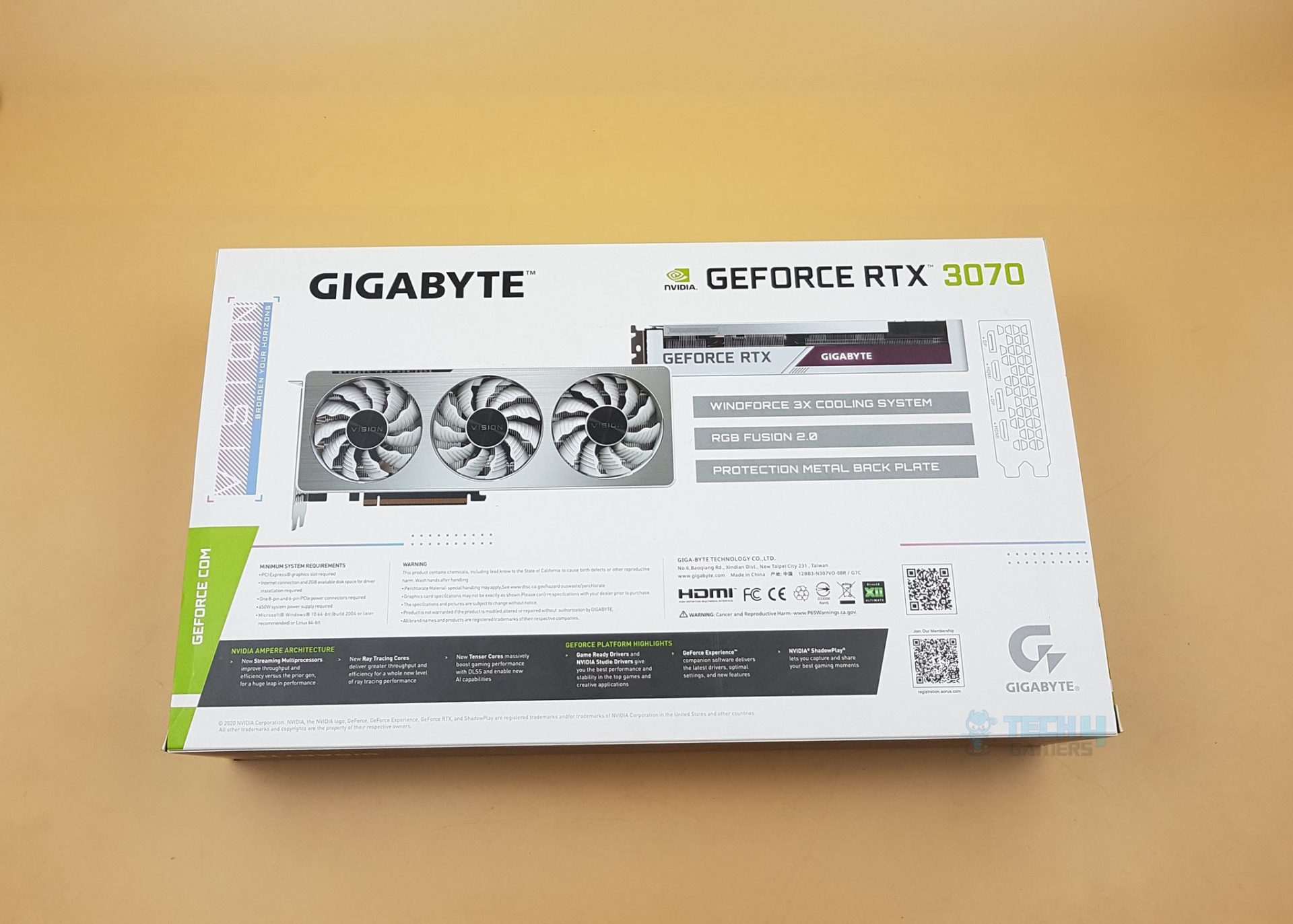 Gigabyte GeForce RTX 3070 Vision OC Review 2023