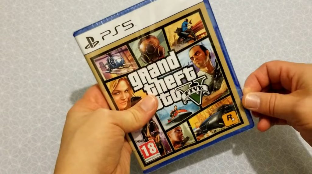 First GTA 5 Physical PS5 Disc Unboxing: No Map & Manuals