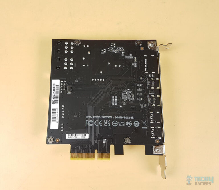 GIGABYTE GC-Maple Ridge Add-in Card Review - Tech4Gamers