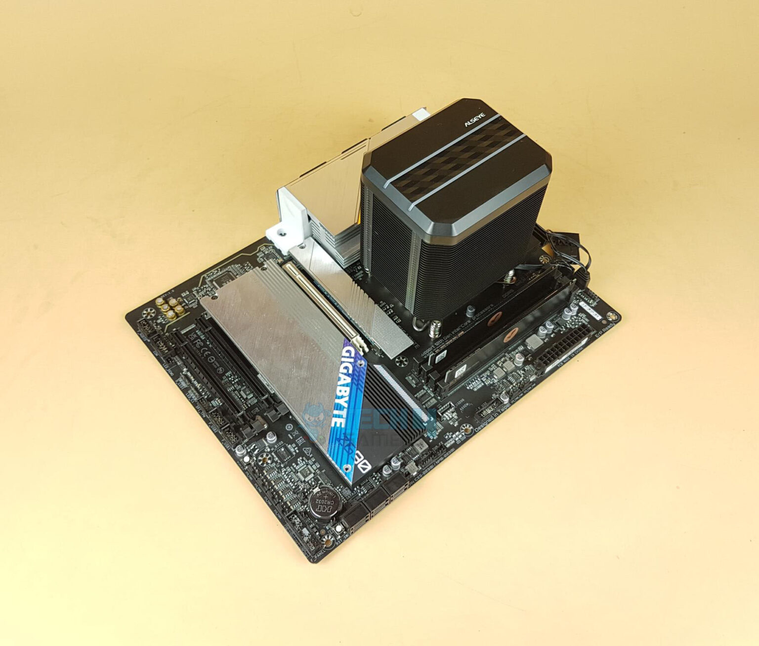 ALSEYE M90 CPU Air Cooler & Thermal Paste Review - Tech4Gamers