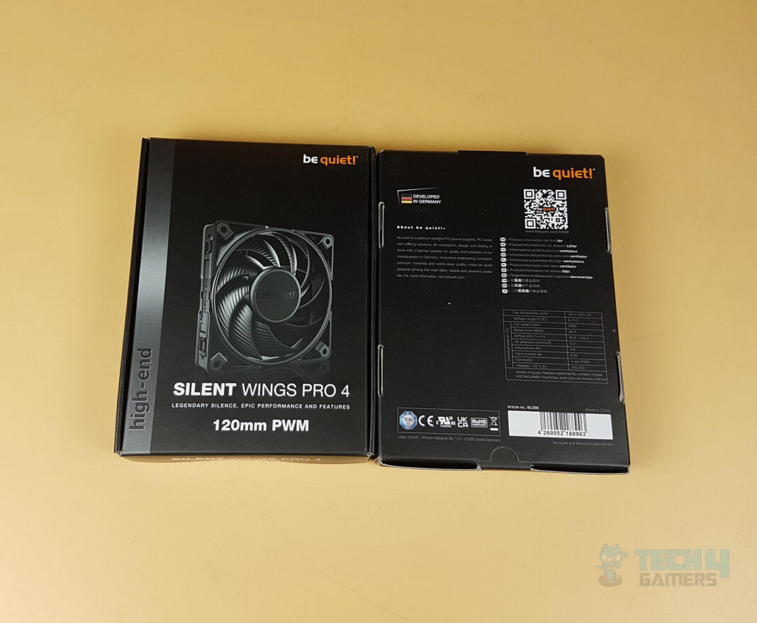 be quiet! Silent Wings Pro 4 120mm PWM Fans Review - Tech4Gamers