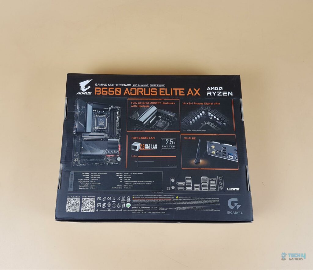 GIGABYTE B650 AORUS ELITE AX Motherboard Review - Tech4Gamers