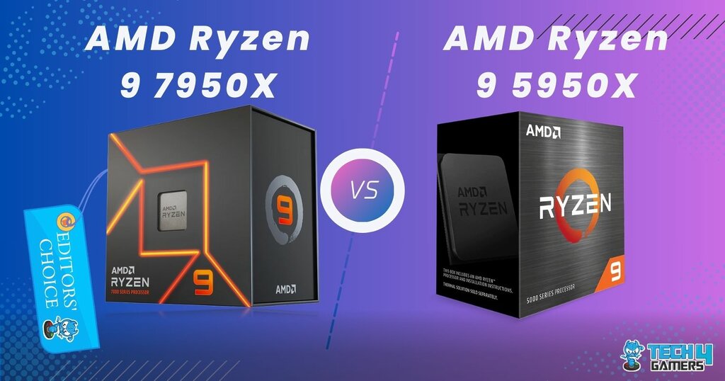 Ryzen 9 7950X Vs Ryzen 9 5950X: 6 Games Tested - Tech4Gamers