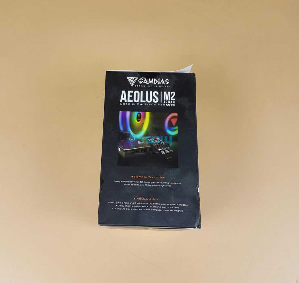 GAMDIAS AELOUS M2-1204R White Fans Review - Tech4Gamers