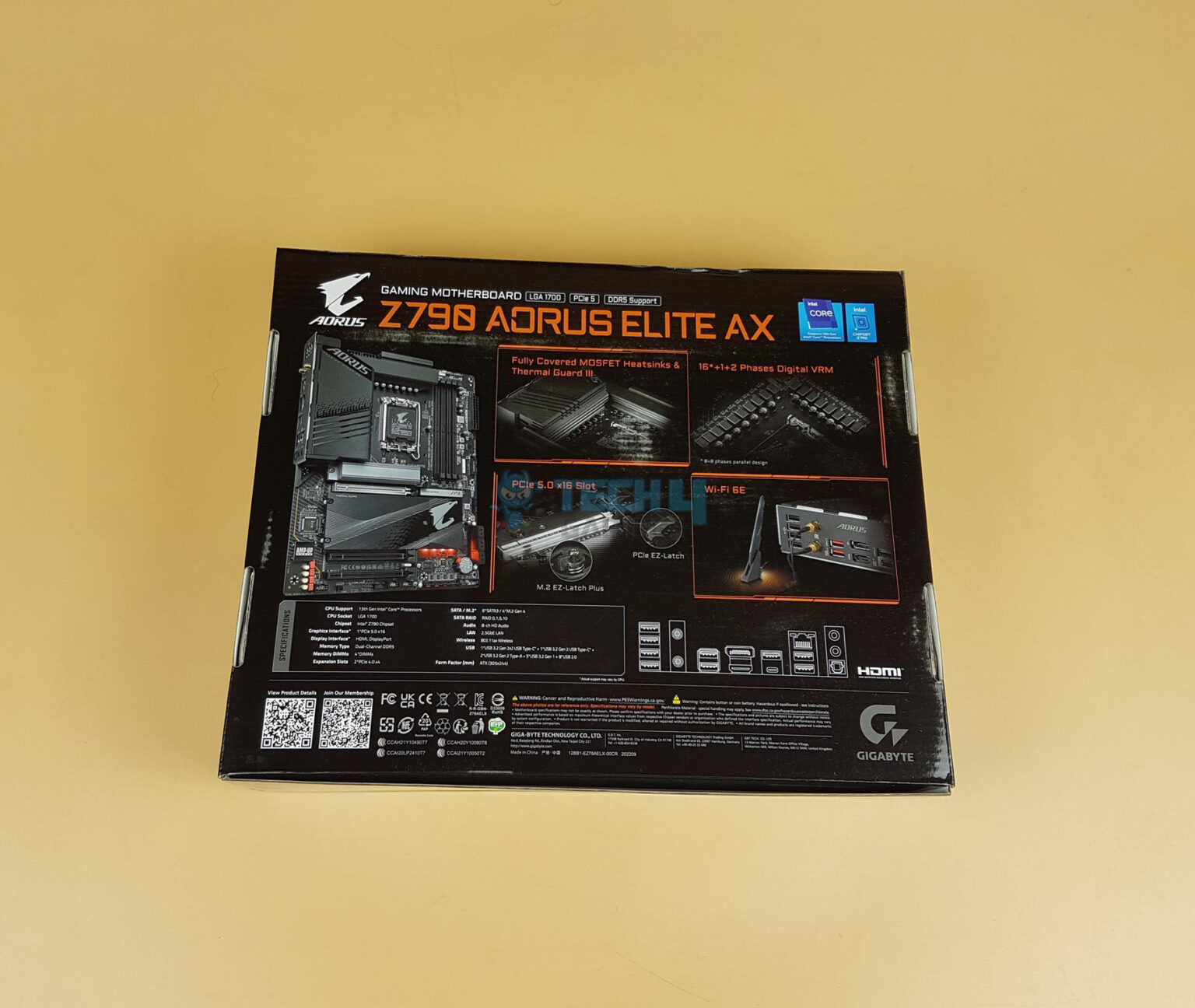 GIGABYTE Z790 AORUS ELITE AX Motherboard Review - Tech4Gamers