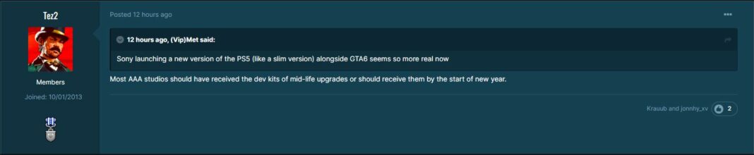 AAA Studios Reportedly Getting Mid-Gen PS5 And XSX Console Upgrades Dev ...