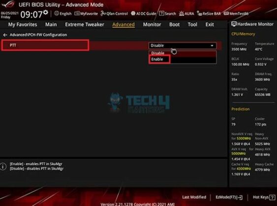 How to Enable TPM 2.0? [Step By Step With Images] - Tech4Gamers