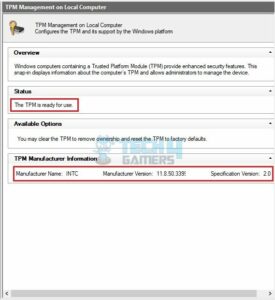 How to Enable TPM 2.0? [Step By Step With Images] - Tech4Gamers