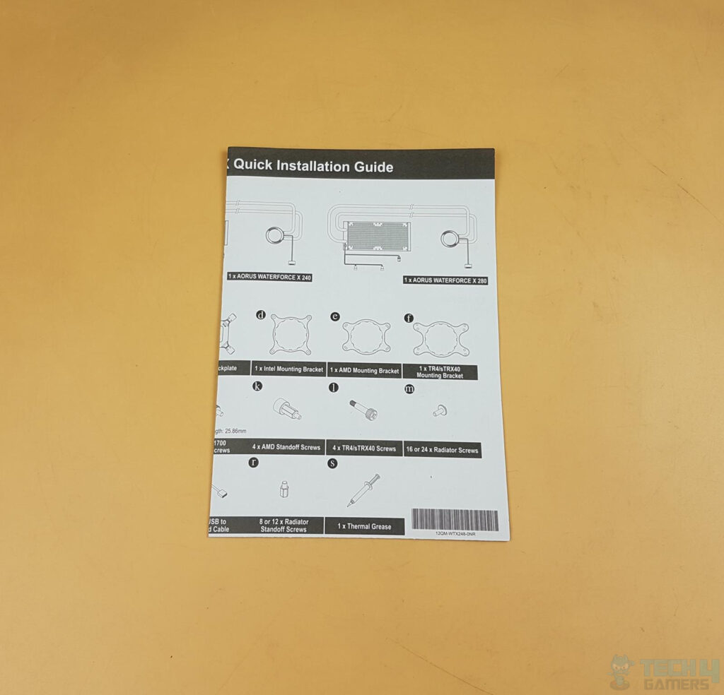 GIGABYTE AORUS WATERFORCE X 280 Liquid Cooler Review