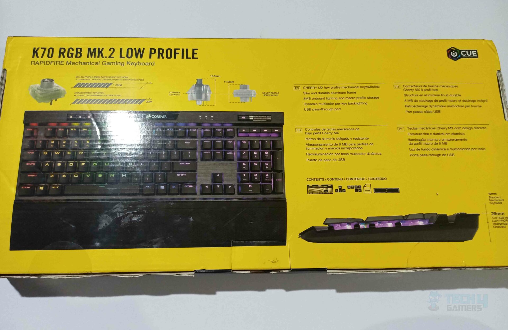 Corsair K70 RGB MK.2 CHERRY MX Low Profile Speed Review