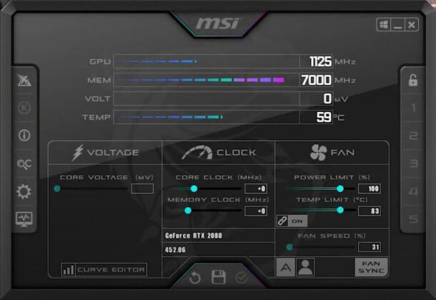 12 Best GPU Overclocking Software - Tech4Gamers