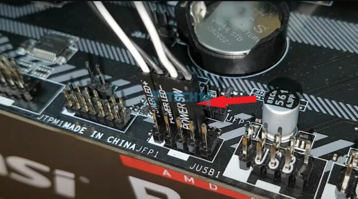 How To Connect Power Button To Motherboard [Step By Step]