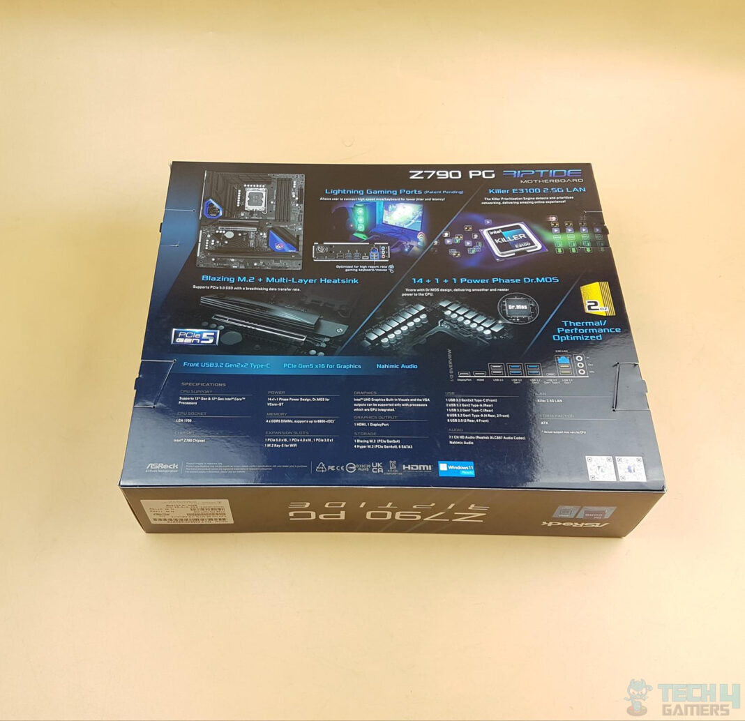 ASRock Z790 PG Riptide Motherboard Review - Tech4Gamers