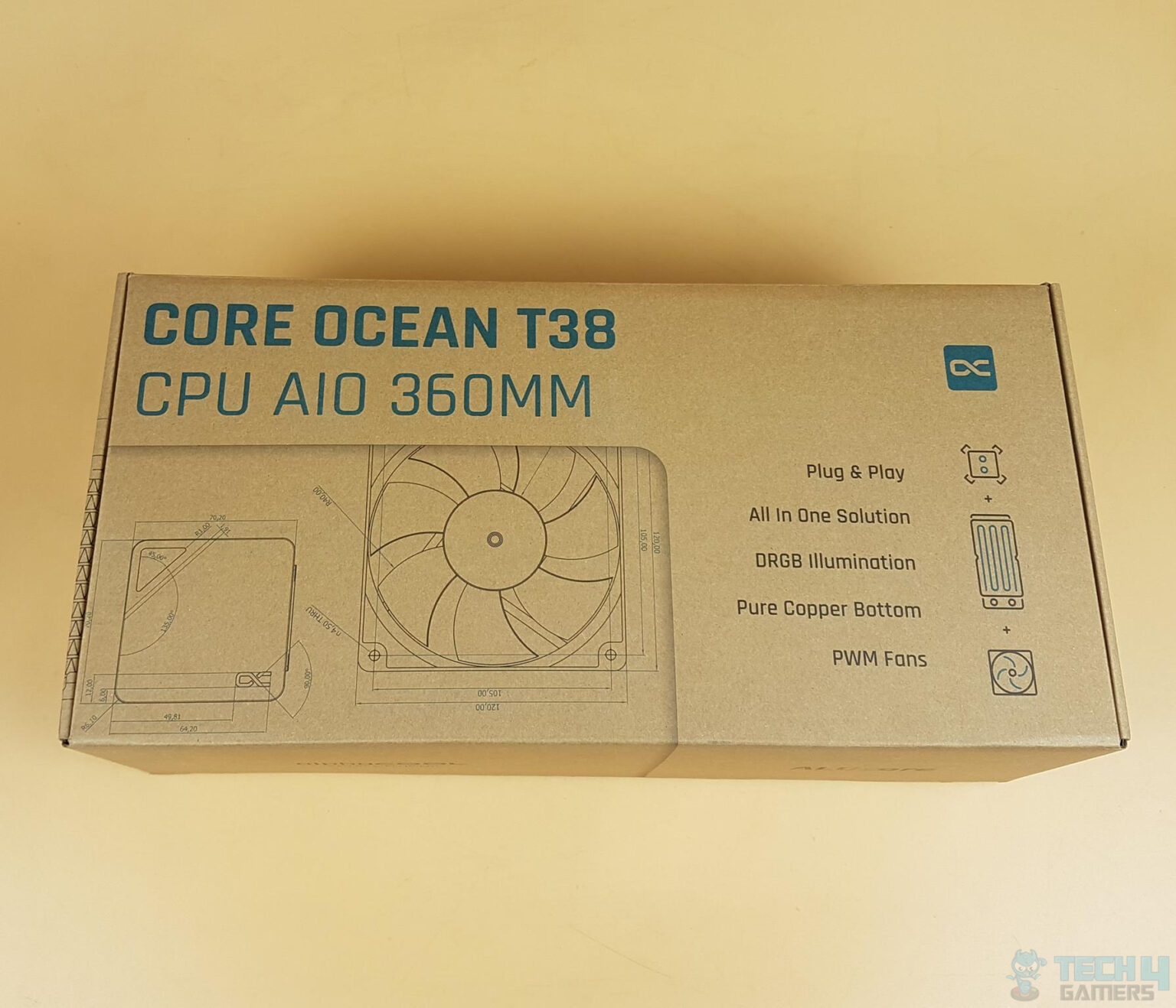 ALPHACOOL CORE OCEAN T38 CPU AIO 360mm Review - Tech4Gamers