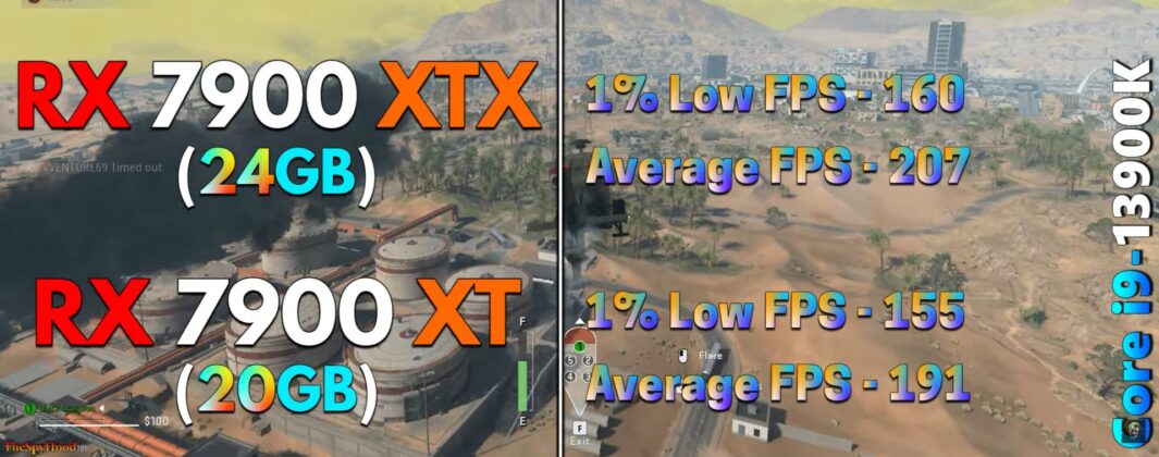 RX 7900 XTX Vs RX 7900 XT [Difference & Benchmarks] - Tech4Gamers