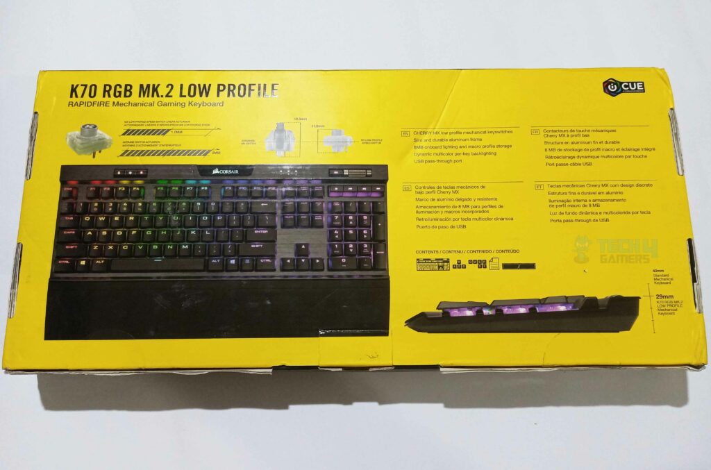 Corsair K70 RGB MK.2 CHERRY MX Low Profile Speed Review [2023]