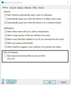 Make Sure OneDrive Is Running On Your PC [FIXED] - Tech4Gamers