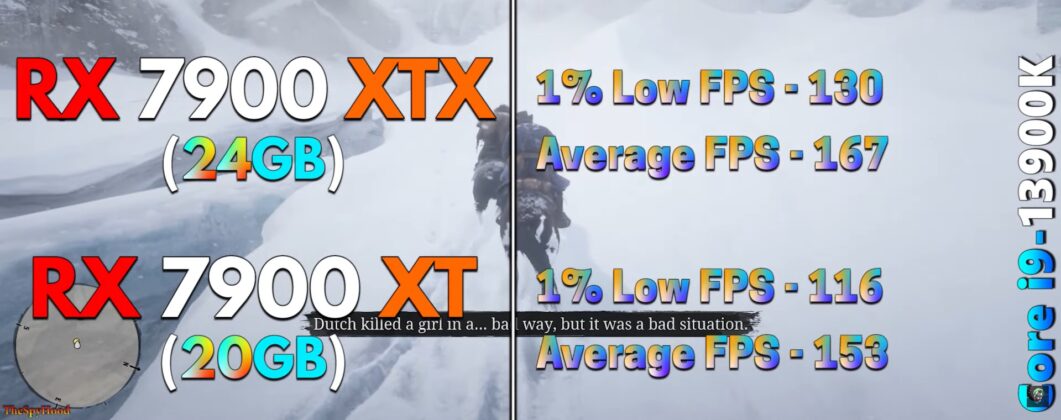 RX 7900 XTX Vs RX 7900 XT [Difference & Benchmarks] - Tech4Gamers