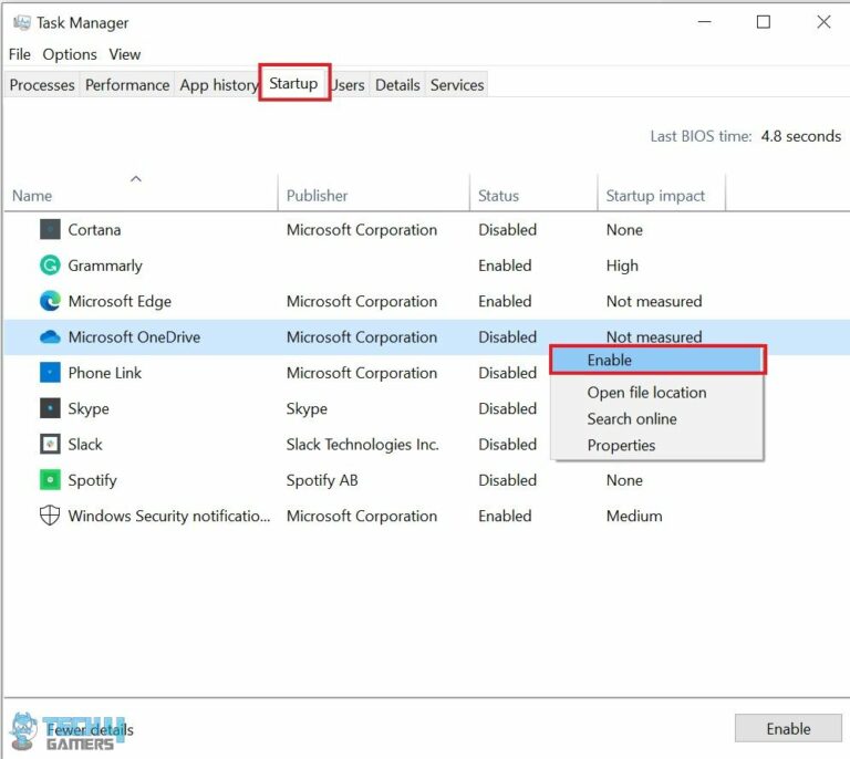 Make Sure OneDrive Is Running On Your PC [FIXED] - Tech4Gamers