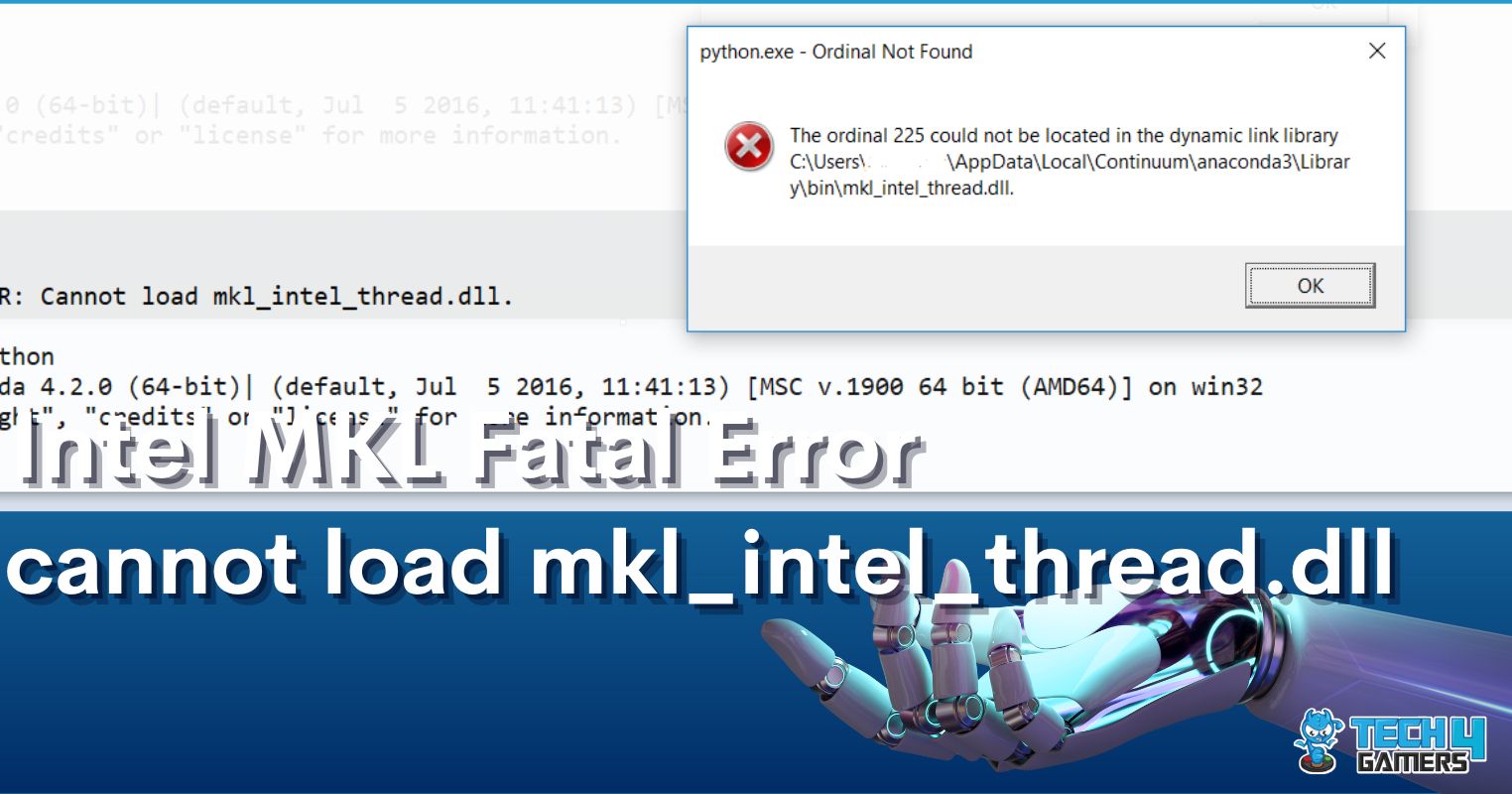 Intel Mkl Fatal Error Cannot Load Mklintelthreaddll Fixed 4981