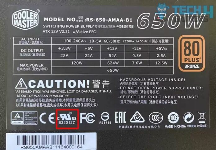 How To Find Out Your Power Supply Without Opening Computer