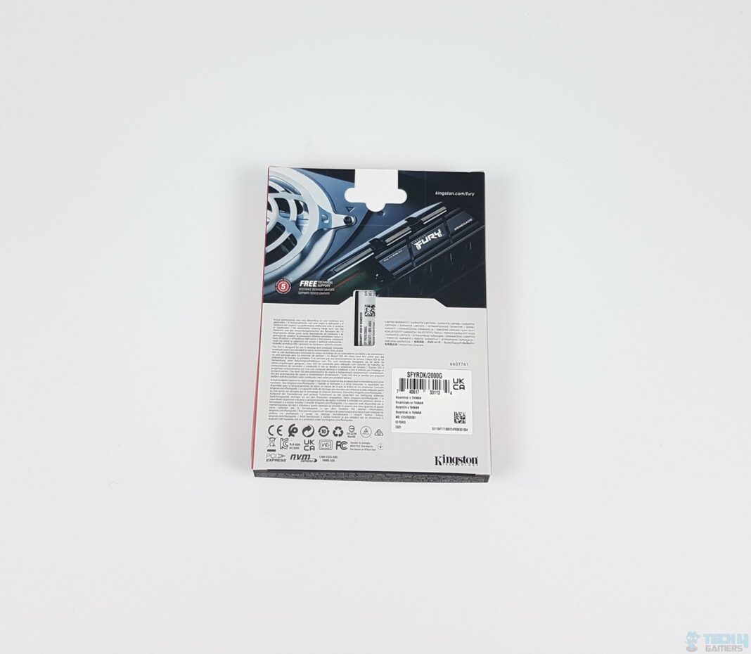 Kingston Fury Renegade 2TB NVMe SSD With Heatsink Review - Tech4Gamers