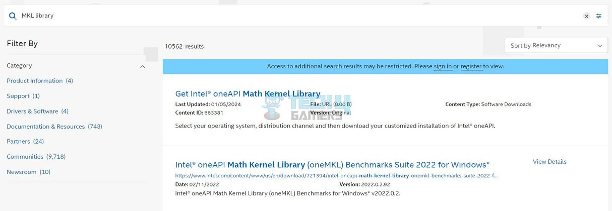 Intel MKL Fatal Error: Cannot Load MKL_Intel_Thread.dll [Our Top Fixes] Tech4Gamers