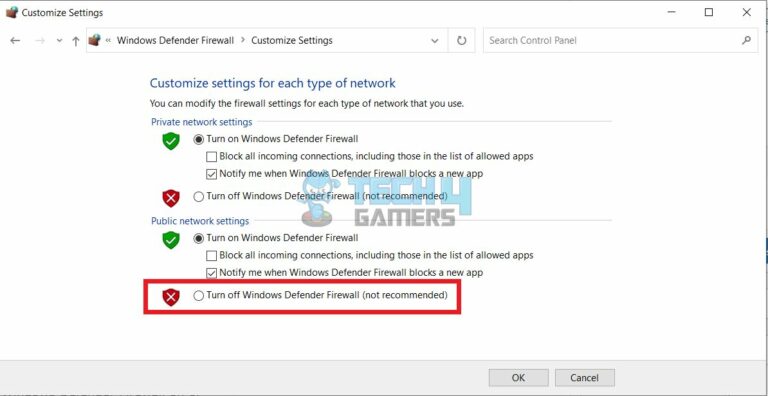 How To Disable Firewall? [All Methods Guide] - Tech4Gamers