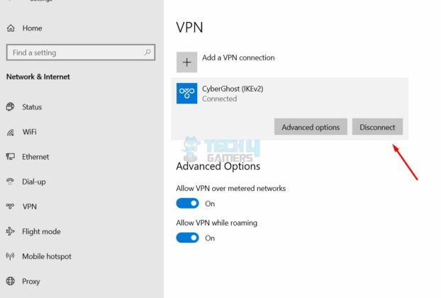 How To Turn Off VPN [Ultimate Guide] - Tech4Gamers