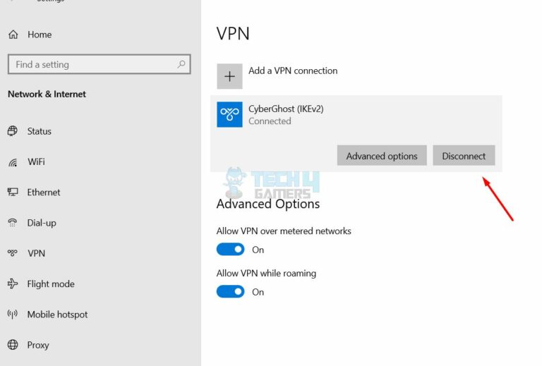 How To Turn Off VPN [Ultimate Guide] - Tech4Gamers