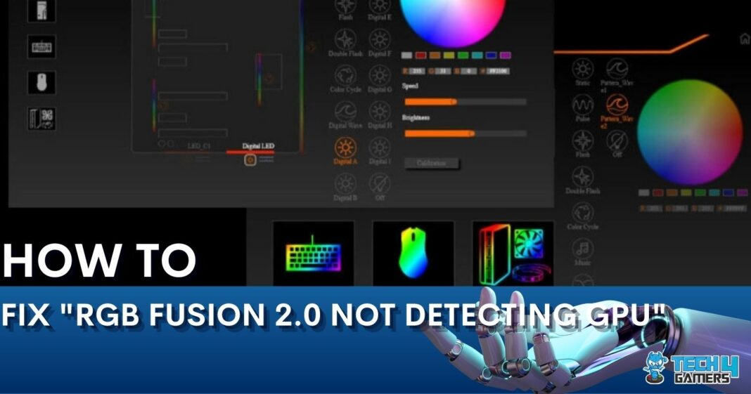 RGB Fusion 2.0 Not Detecting GPU [FIXED] - Tech4Gamers