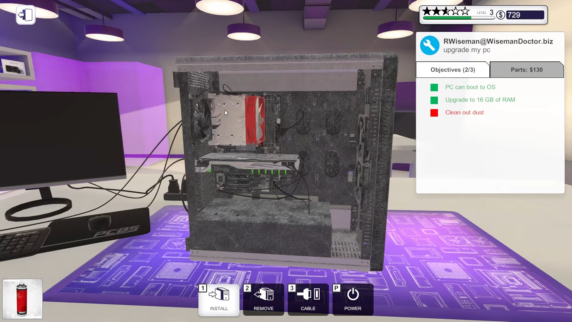 How To Clean Out Dust In PC Building Simulator - Tech4Gamers