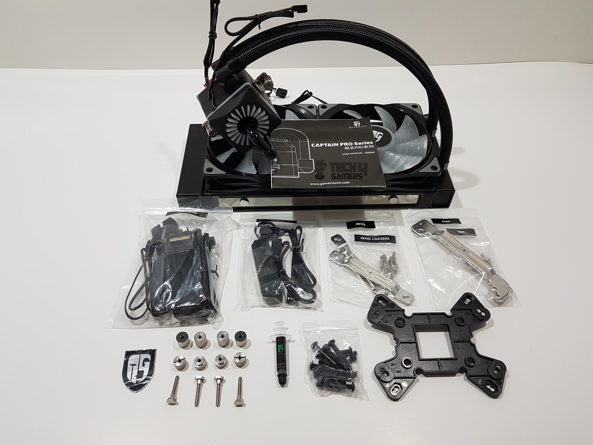 Deepcool Captain 240 Pro CPU Liquid Cooler Review - Tech4Gamers