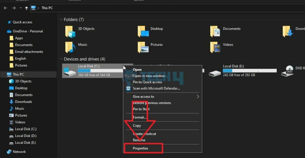 Fixed: Unable To Recover Your PC, System Drive Too Small