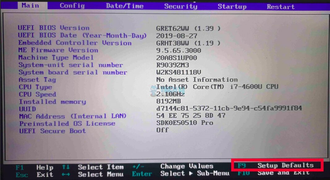 How To Reset BIOS Settings [All Methods] - Tech4Gamers