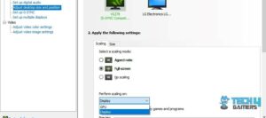 How To Perform Scaling On GPU And Display? - Tech4Gamers