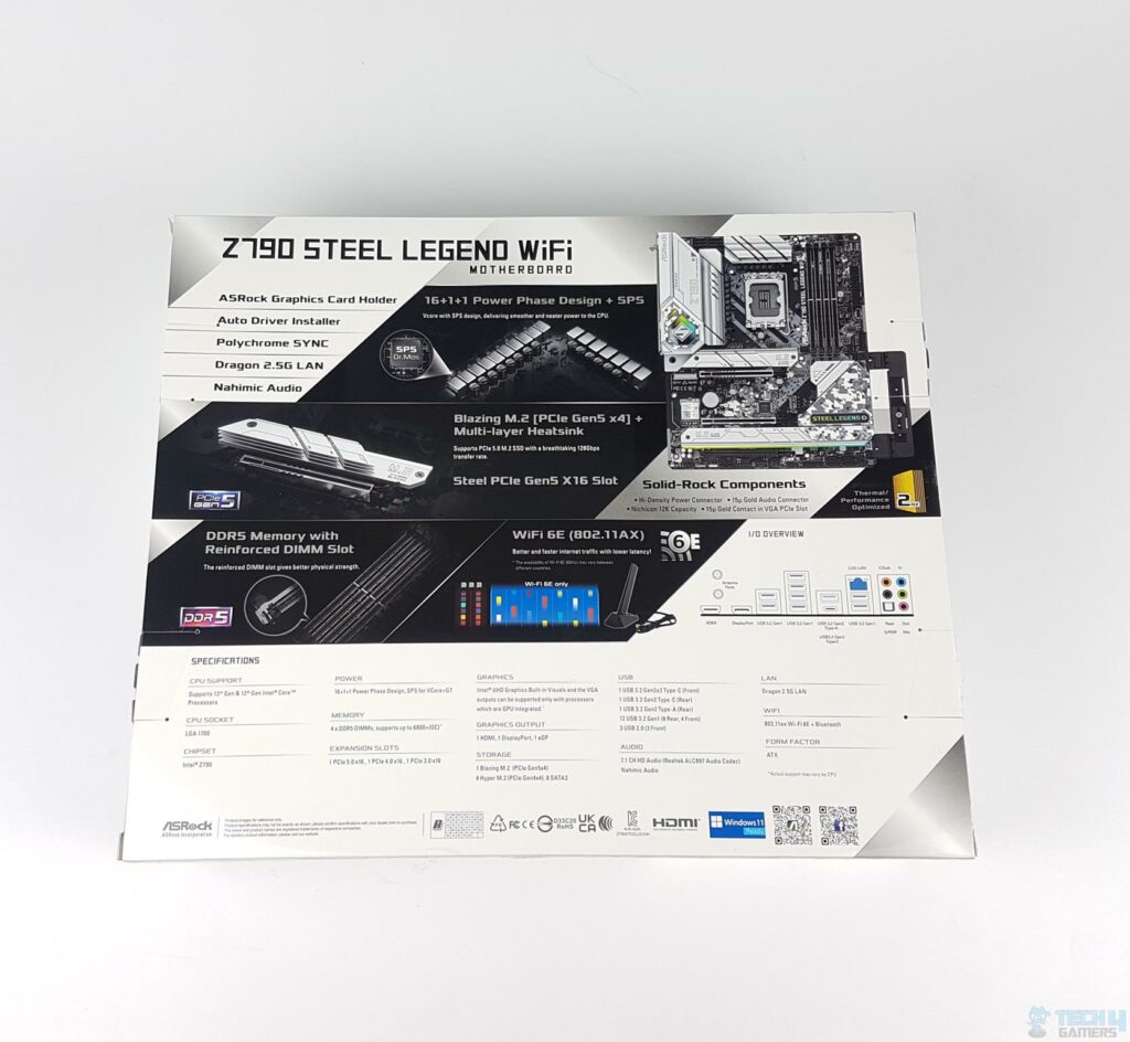 ASRock Z790 Steel Legend WiFi Motherboard Review