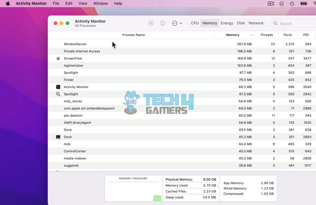 Mac: Your Computer Is Low On Memory [FIXED] - Tech4Gamers