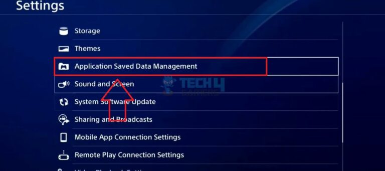 How To Clear Cache On PlayStation? [PS3, PS4, PS5] - Tech4Gamers