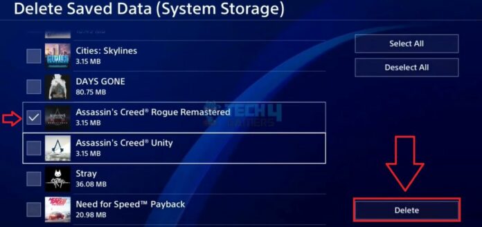 How To Clear Cache On PlayStation? [PS3, PS4, PS5] - Tech4Gamers