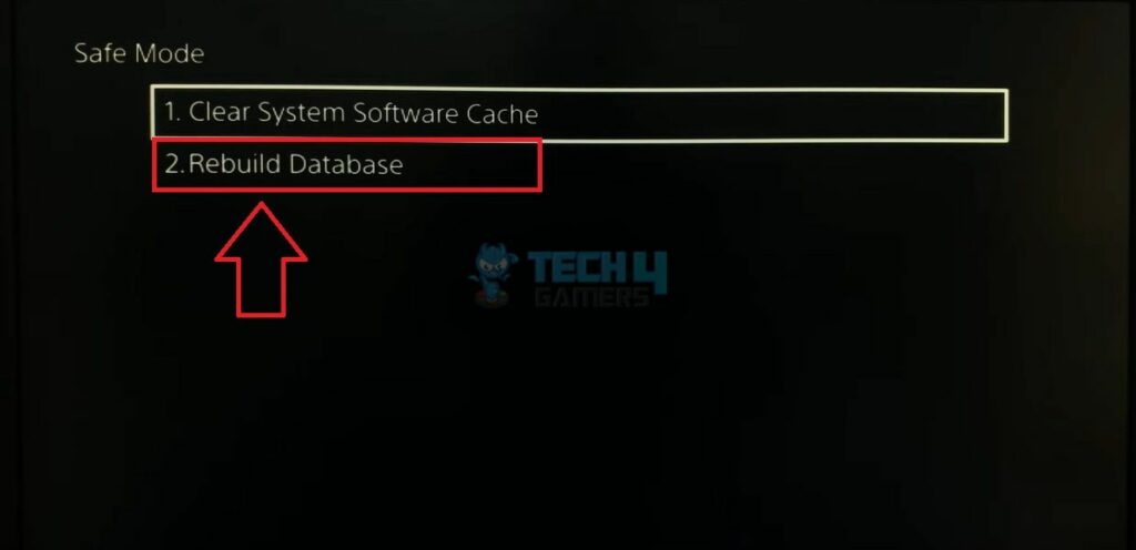 How To Rebuild Database In PlayStation Tech4Gamers